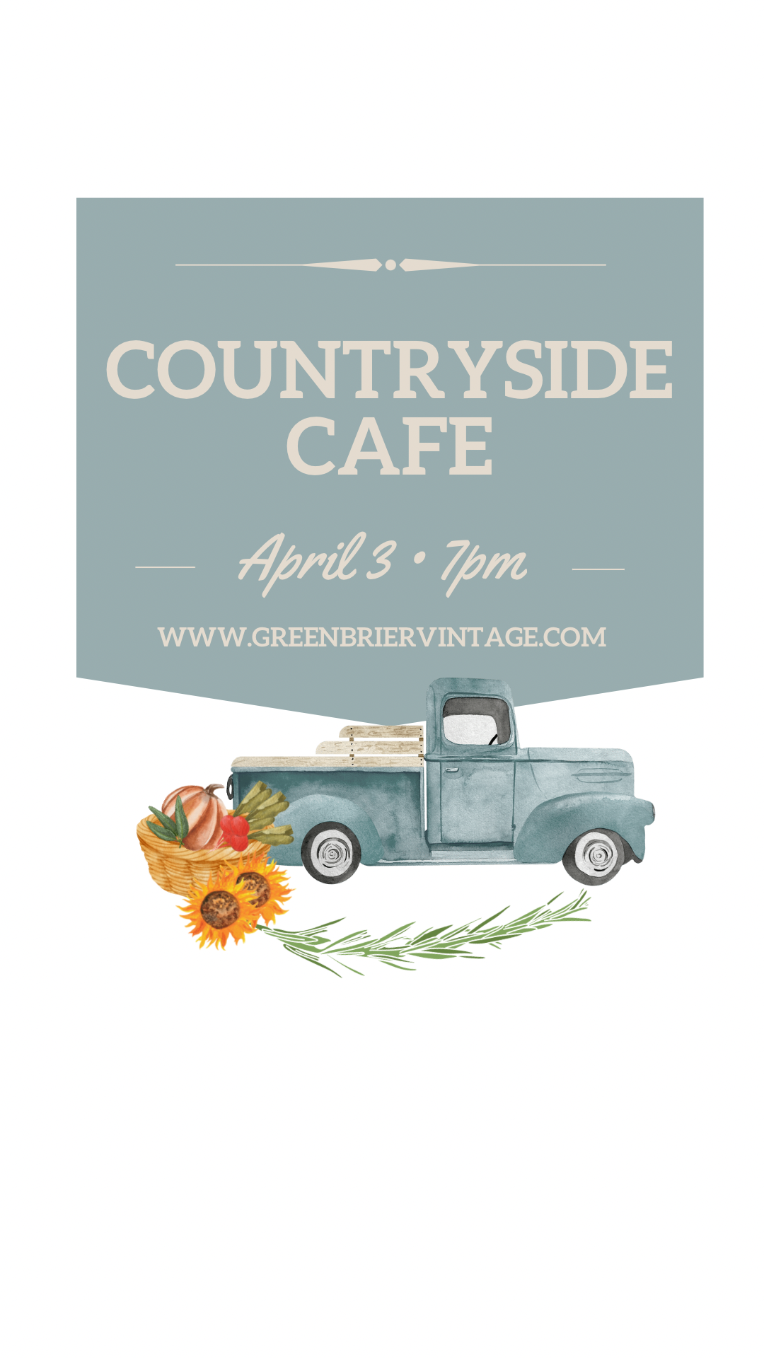 Countryside Cafe: The Collection – Greenbrier Vintage
